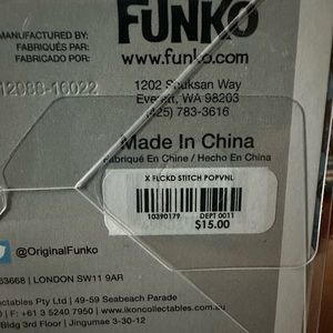 Funko | Toys | Stitch Flocked Funko Pop | Poshmark
